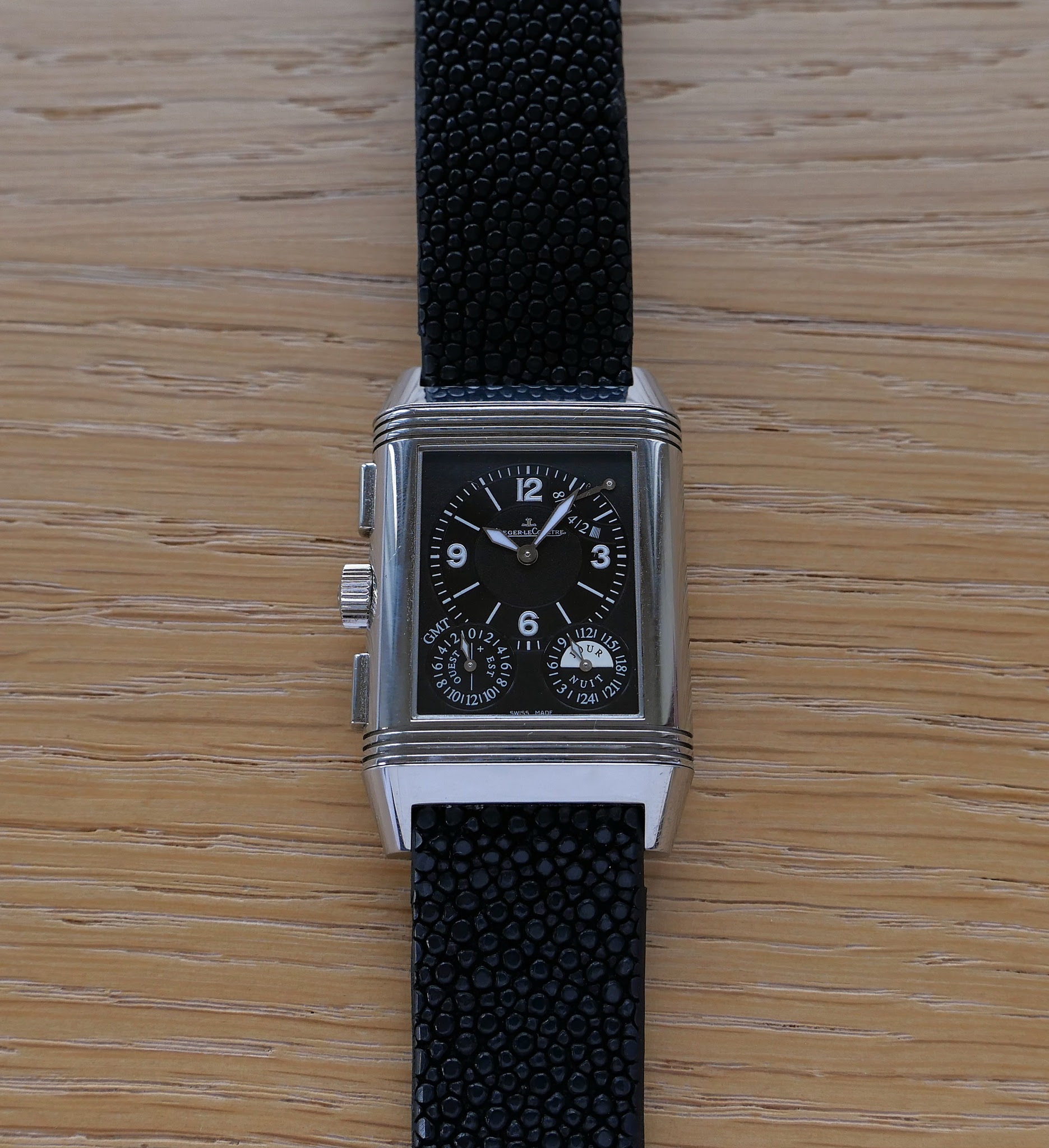 JLC - Some pictures of the Jaeger Lecoultre Reverso Grande GMT.