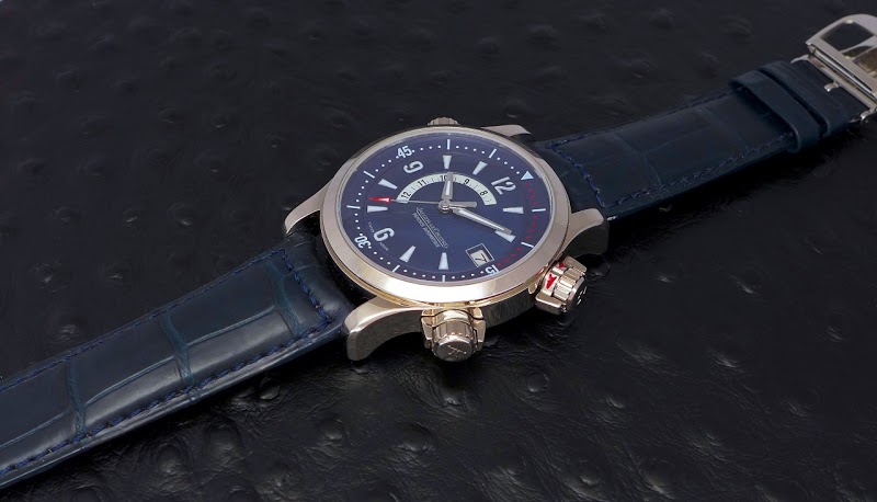 JLC - Jaeger Lecoultre Master Compressor Memovox Platinum.
