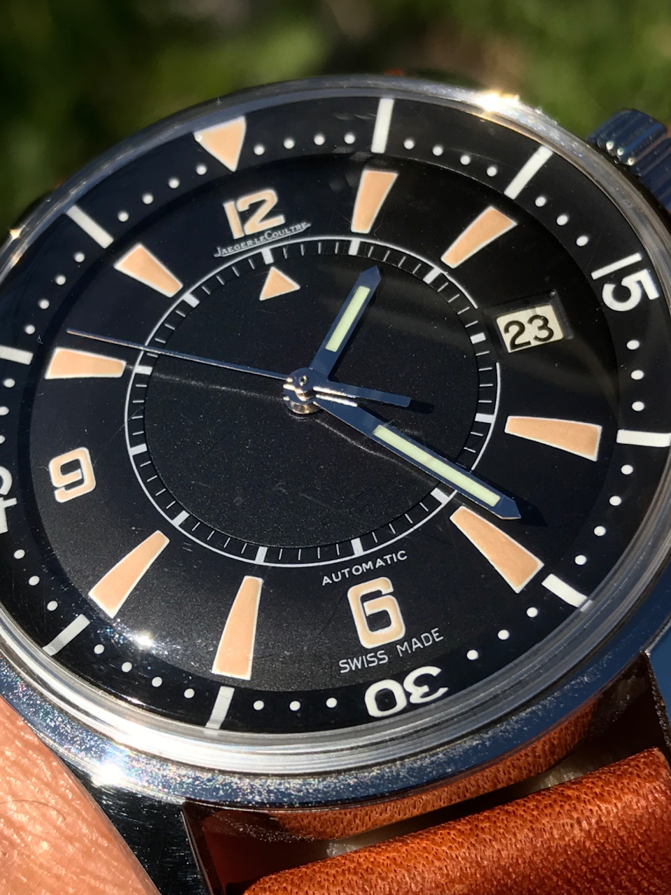 JLC - History says that first dials were made with that