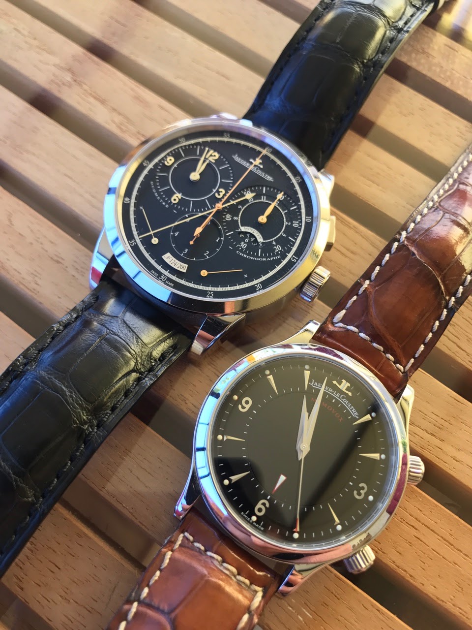 JLC - Some photos of a duo of modern JLCs.