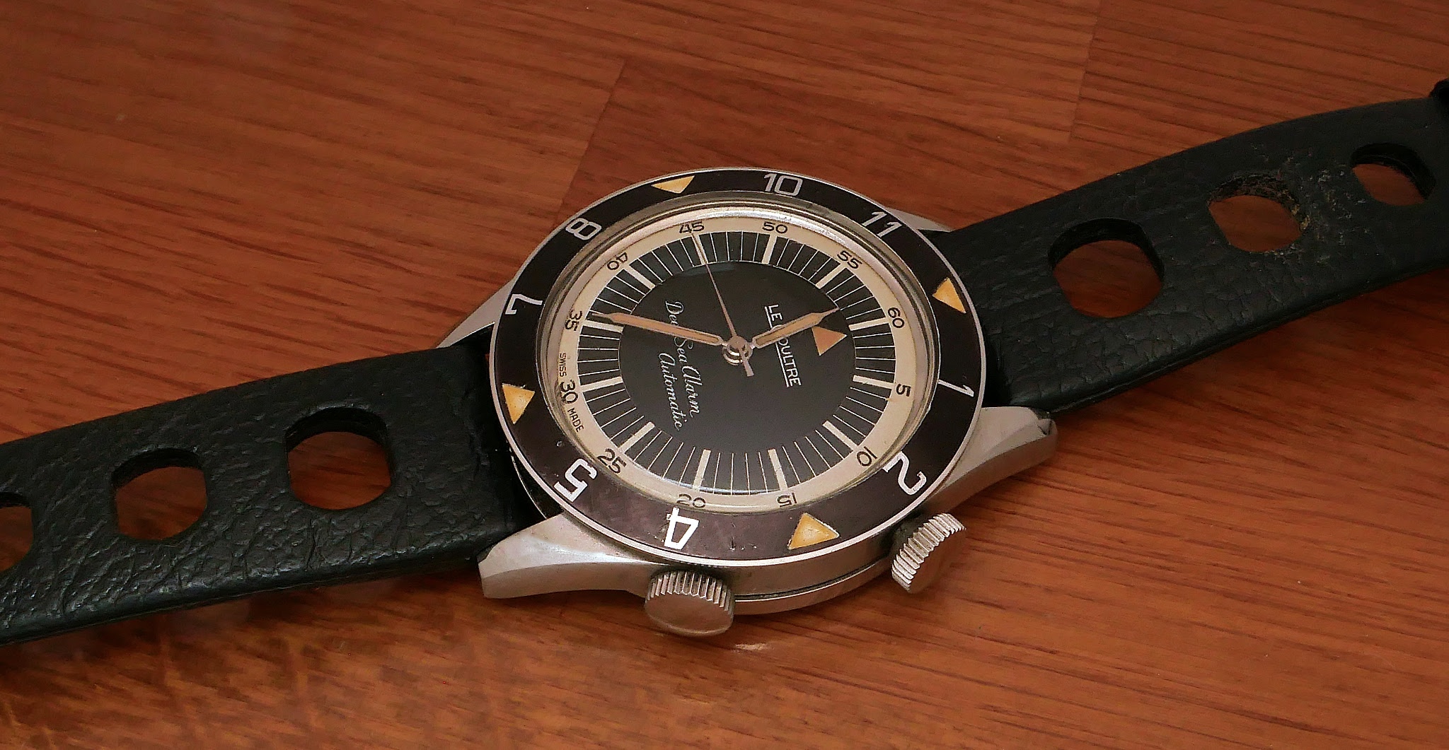 JLC - Jaeger Lecoultre and Lecoultre Deep Sea Alarm Vintage. A Foursome!