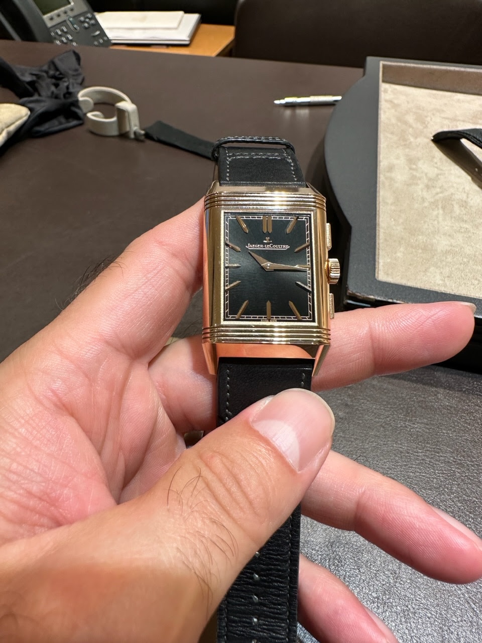 JLC - Reverso Tribute Chronograph