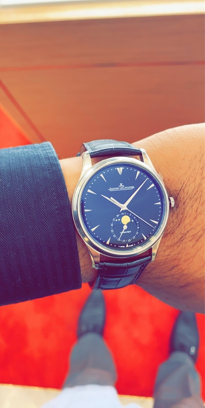 JLC - Jaeger LeCoultre Master Ultra Thin Moon Phase