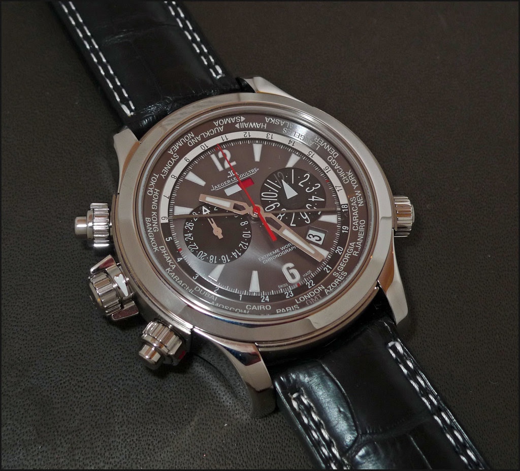 JLC - Jaeger Lecoultre Master Compressor Extreme World Chronograph.