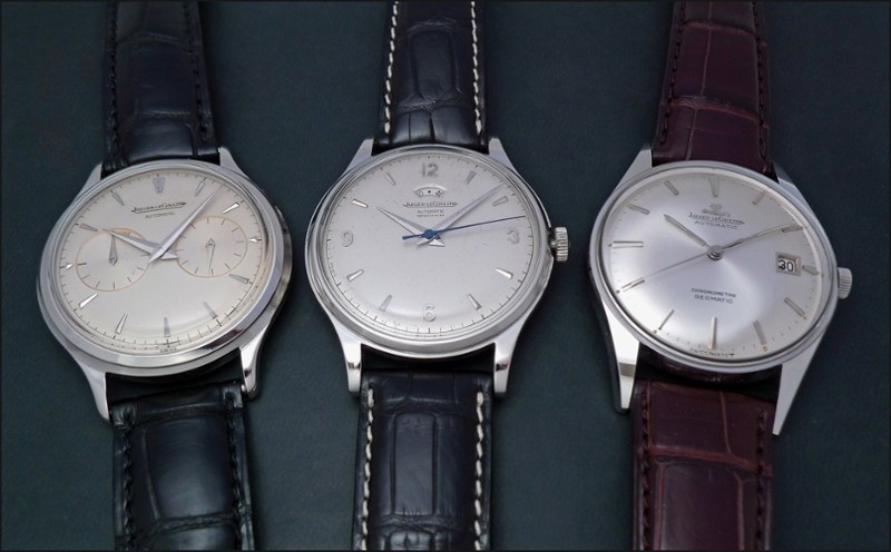 JLC - A Hell of an Automatic Trio: Jaeger Lecoultre Futurematic ...