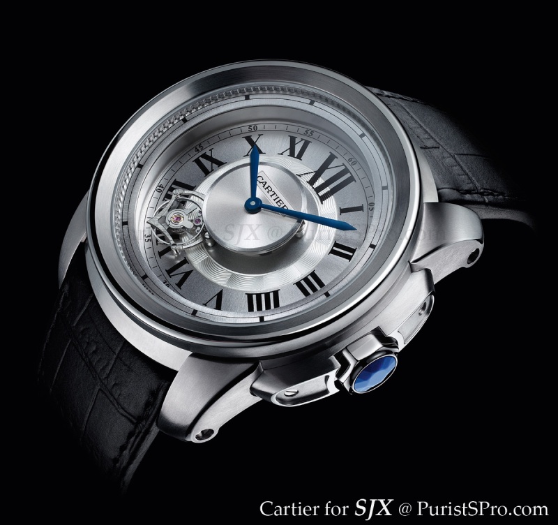 Cartier - World premiere: Calibre de Cartier Astrotourbillon in titanium!
