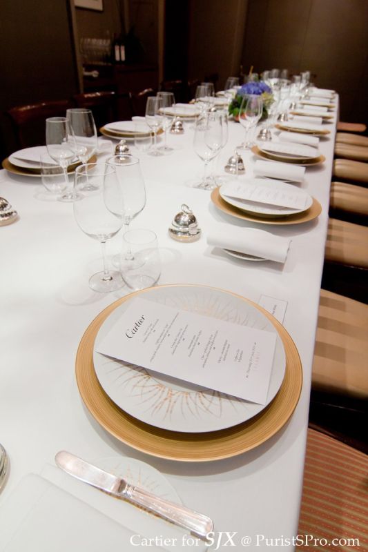 Cartier - Cartier Fine Watchmaking Dinner in Singapore