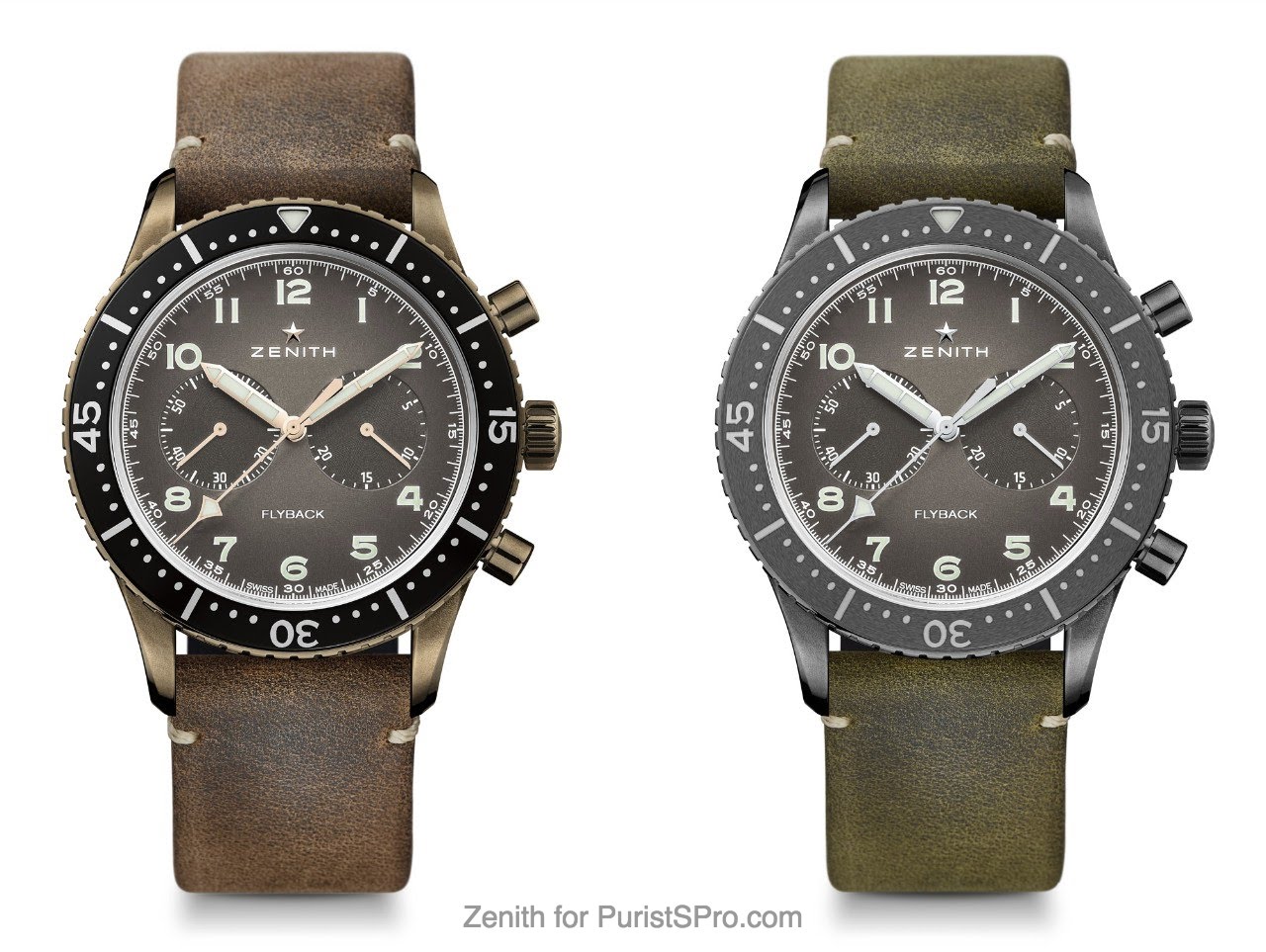 Zenith - Geneva Watch Week 2018: New Zenith Pilot Cronometro Tipo CP-2 ...