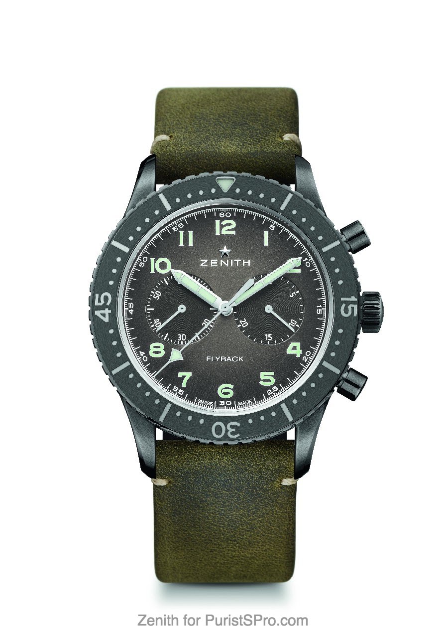 Zenith - Geneva Watch Week 2018: New Zenith Pilot Cronometro Tipo CP-2 ...