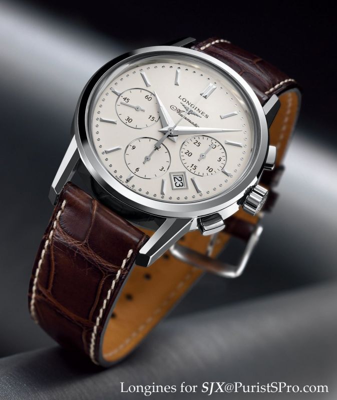 Horological Meandering - New Longines Column Wheel chronographs ...