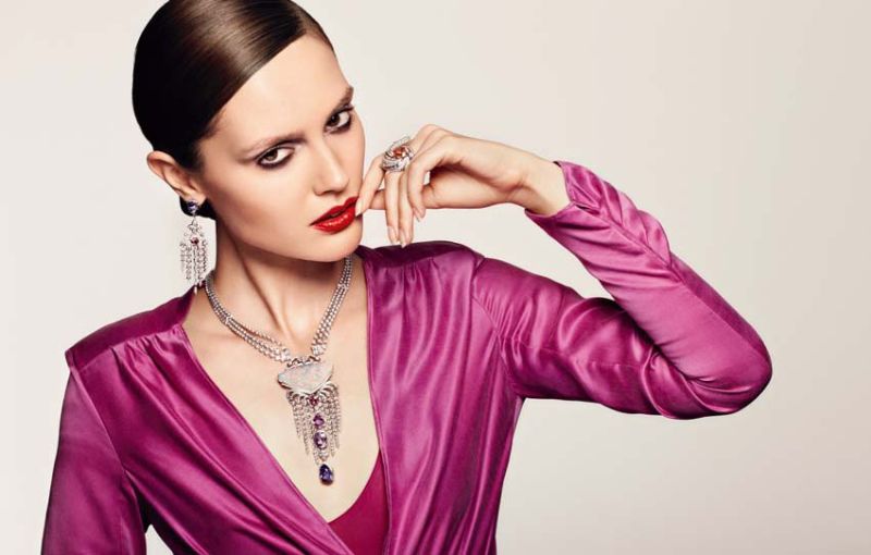 Cartier - Cartier on models at the the 25th Biennale des Antiquaires