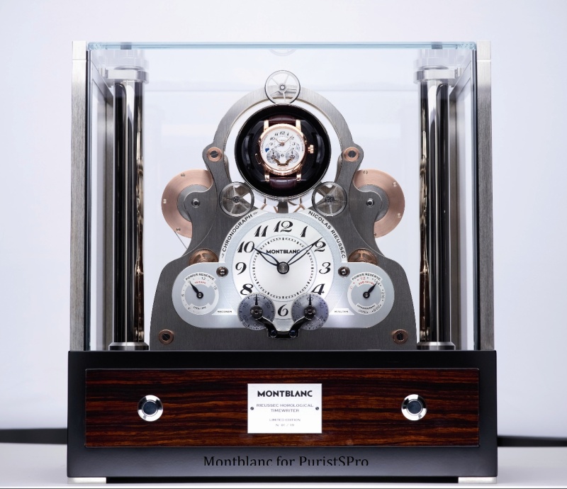 Montblanc - SIHH 2011 Montblanc: Nicolas Rieussec Table Clock