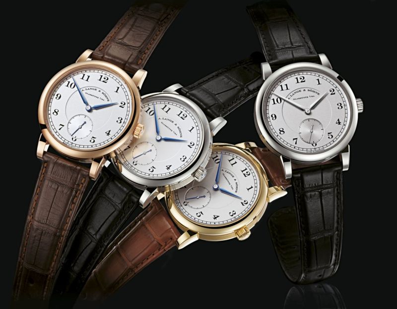 A.Lange & Sohne - The new 1815 range - a press kit group shot ...