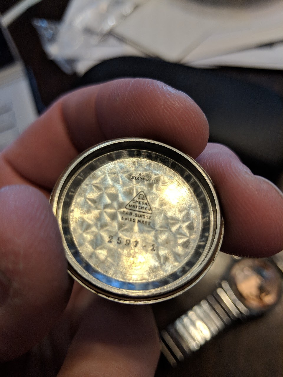 Omega - Omega 2597-1 Chronometer questions