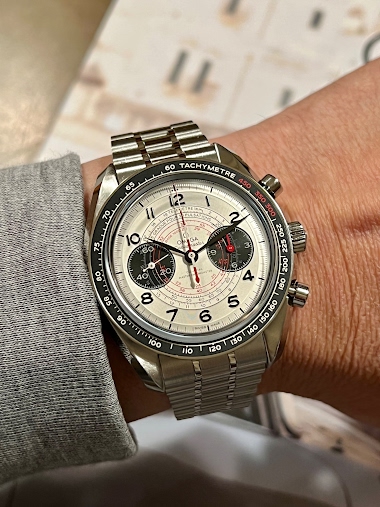 Omega - My Omega Speedscope Master ChronoSwatch in racing strap looks good