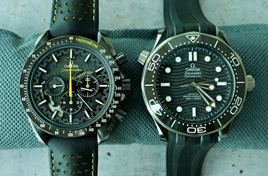 Omega - Speedmaster vs. Seamaster.