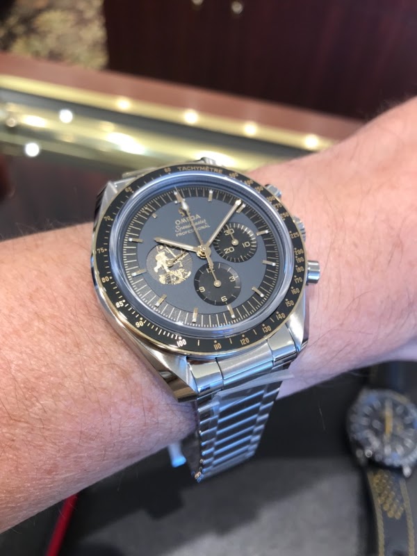 Omega - Apollo 11 50th Anniversary Moonwatch Gold and Steel