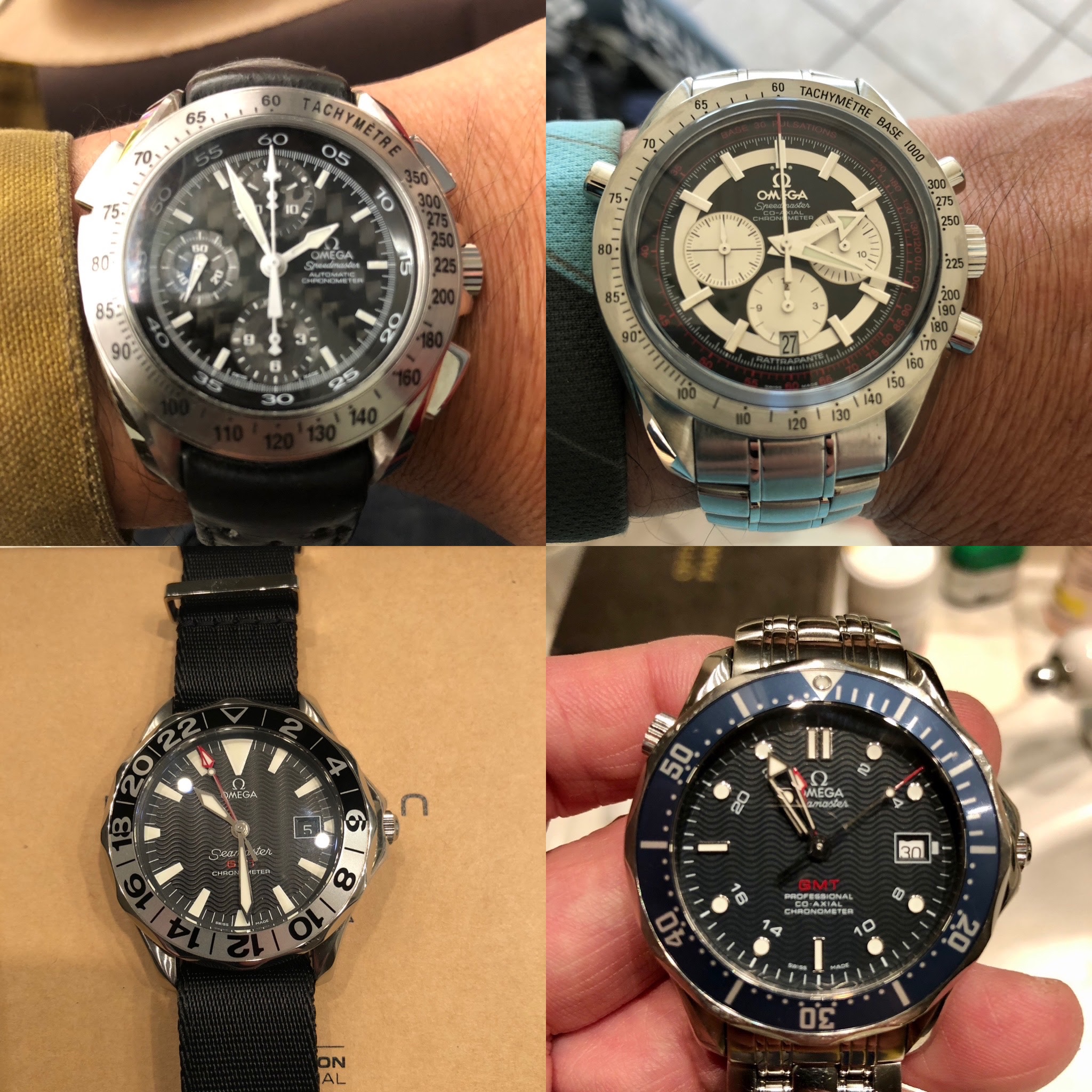 Omega - Fab Four. Coaxial or not? Love them all