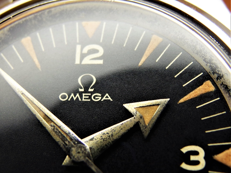 Omega - An October 1st, 1957 Omega Railmaster on its 7077 bracelet. The ...