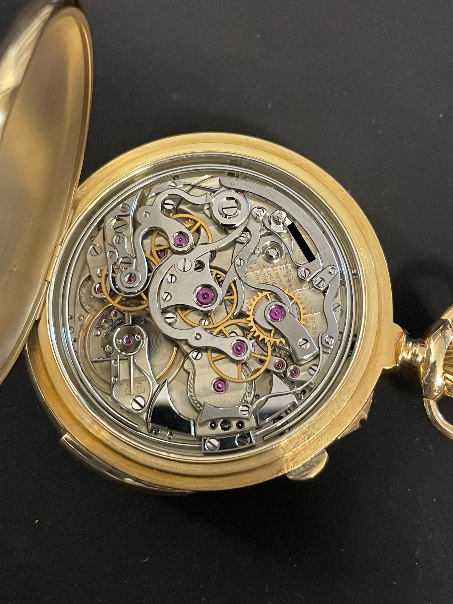 Patek Philippe - Patek Philippe Split Second Minute Repeating Open Face ...