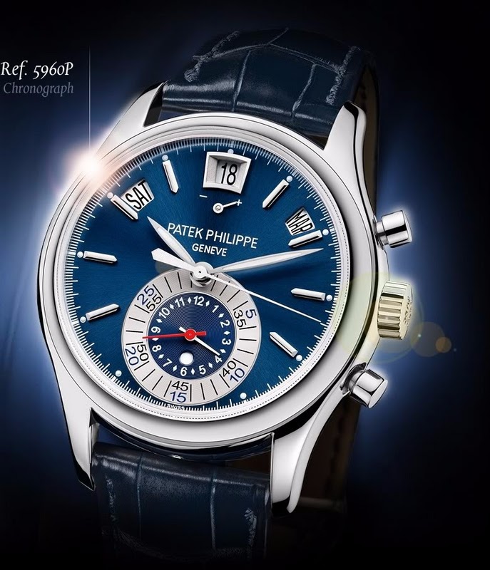 Patek Philippe - A question about the 5960P Blue dial versus 5960G ...