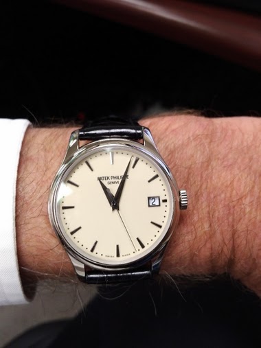 Patek Philippe - Just arrived. White gold. Simple elegance.