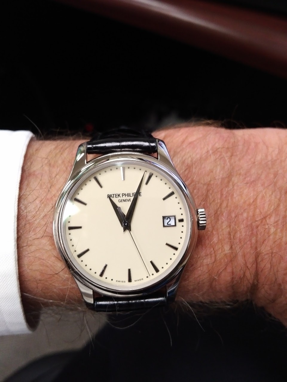 Patek Philippe - Just arrived. White gold. Simple elegance.