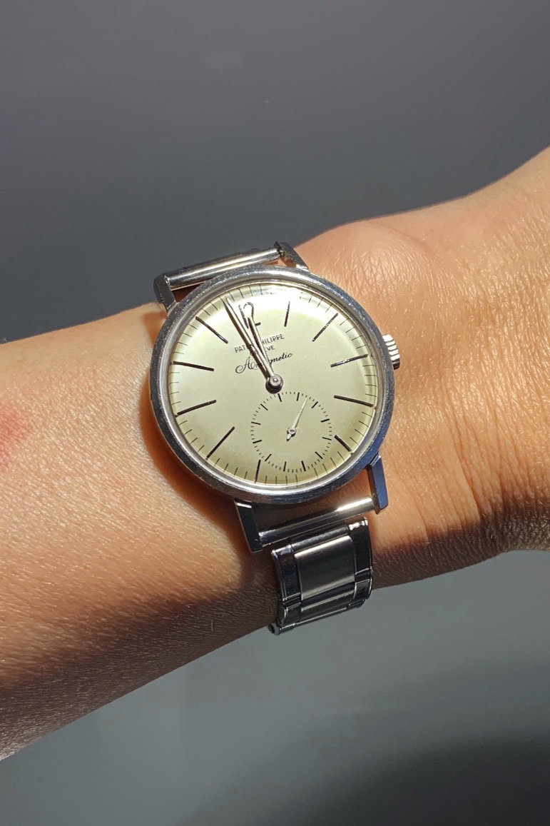 Patek Philippe - Vintage with perfect champlevé lettering and dial