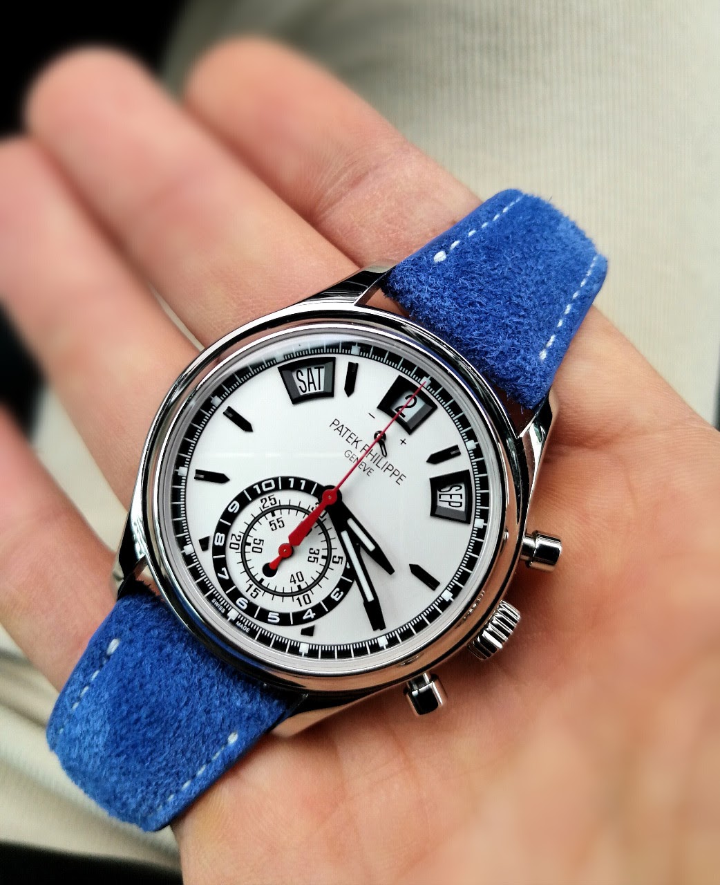 Patek Philippe - versatility of white dials...