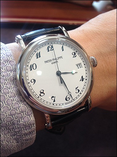 Patek Philippe - Hi Imran, the men's officer case back watch looks ...