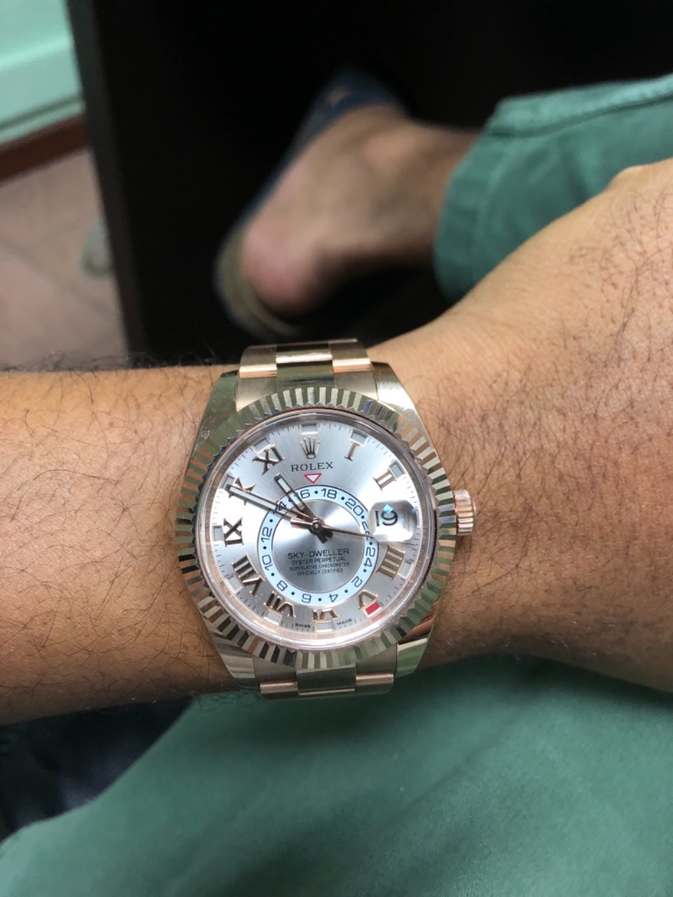 Rolex - Mini GTG this morning