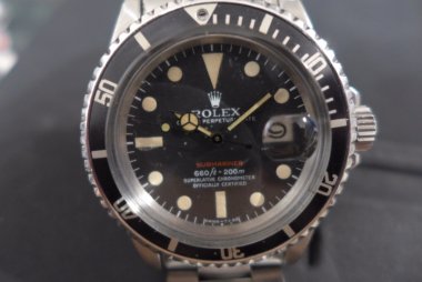 Rolex - My humble chipping in.. 1680 Single Red (1972)..