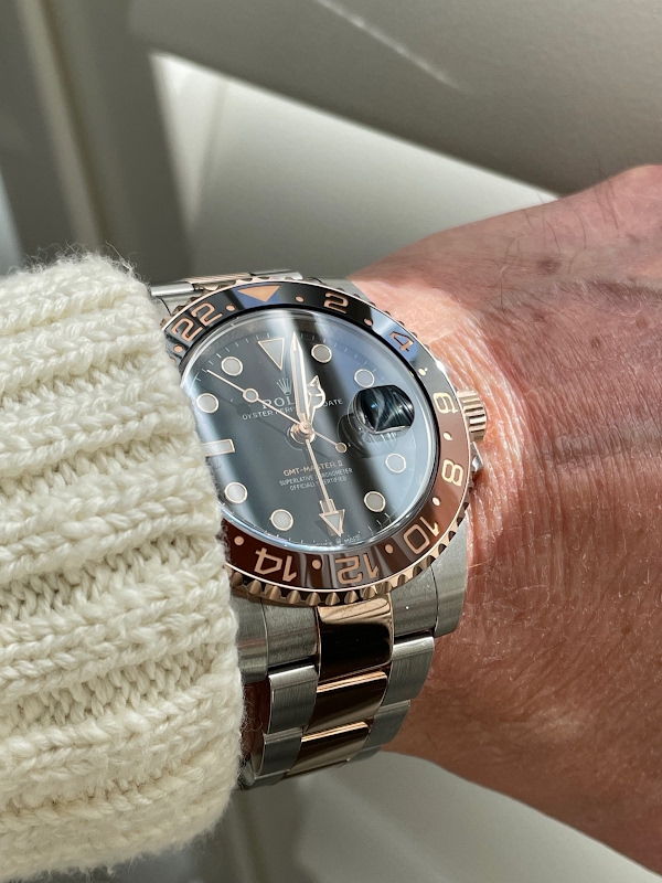 Rolex - The sun may be out but it is friggin cold out there
