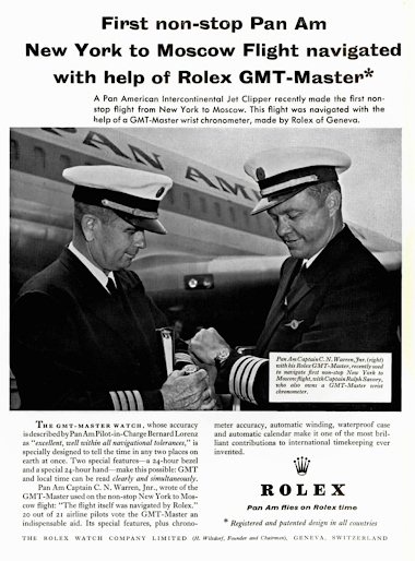 Rolex - Captain Warren's Rolex GMT MASTER 6542.