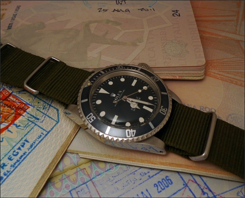 Rolex - A quick and fresh picture of the 5513 Submariner Marine ...