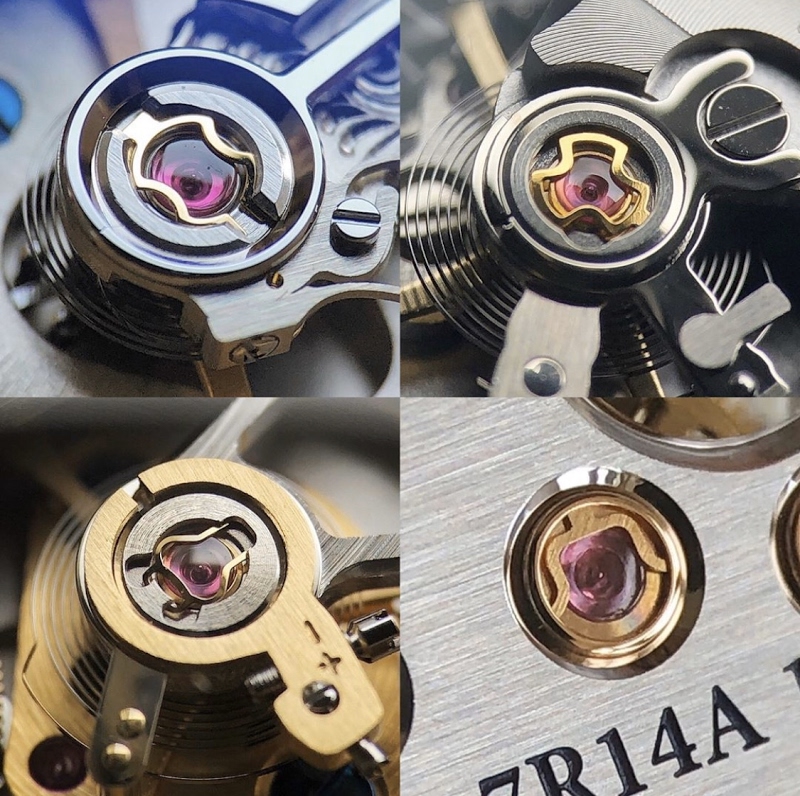 Seiko - Shock protection systems