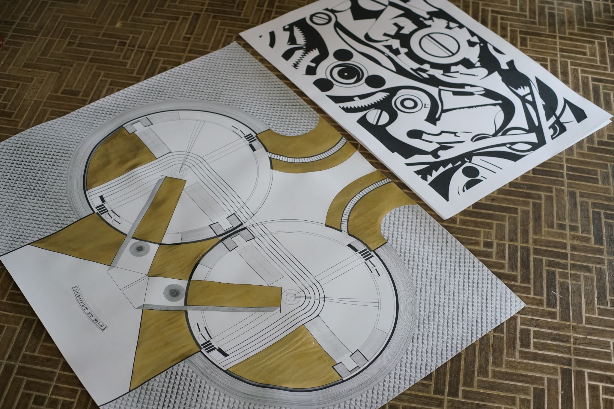 TimeOut - A completed drawing (almost). Tribute to Breguet's Resonance ...