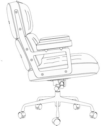 TimeOut - Rolex and The Eames Time-Life 'Lobby' Desk Chair?