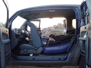 TimeOut - There's always something when car camping!