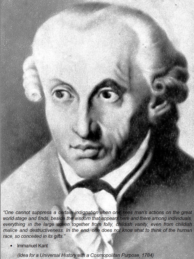 TimeOut - Immanuel Kant on Humanity