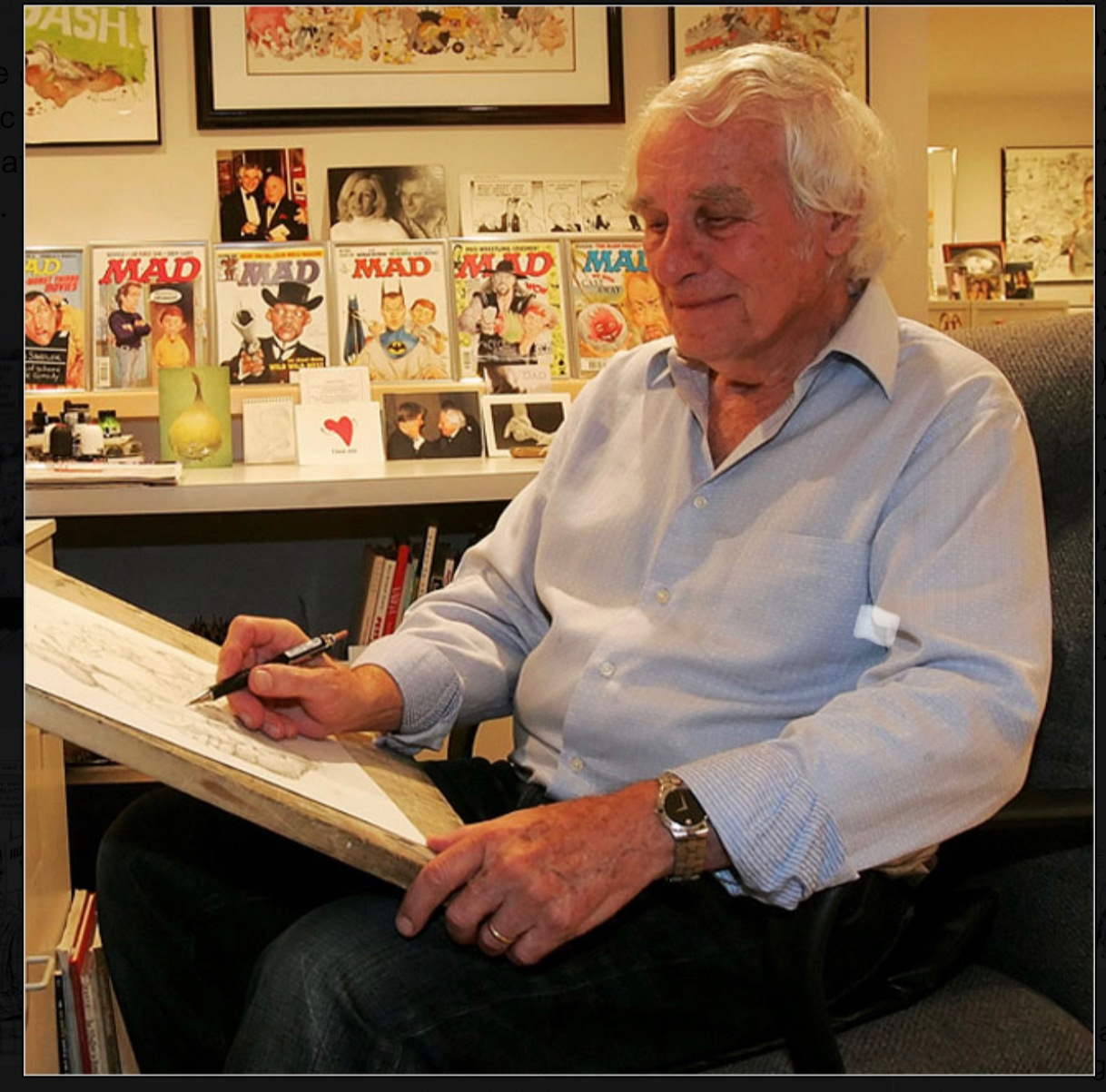 TimeOut - MAD Magazine cartoonist Mort Drucker died