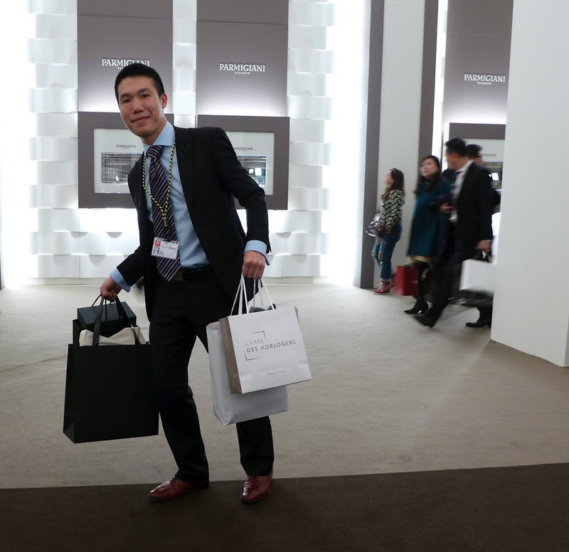 TimeOut - Spotted in Geneva: A Moderator at work.