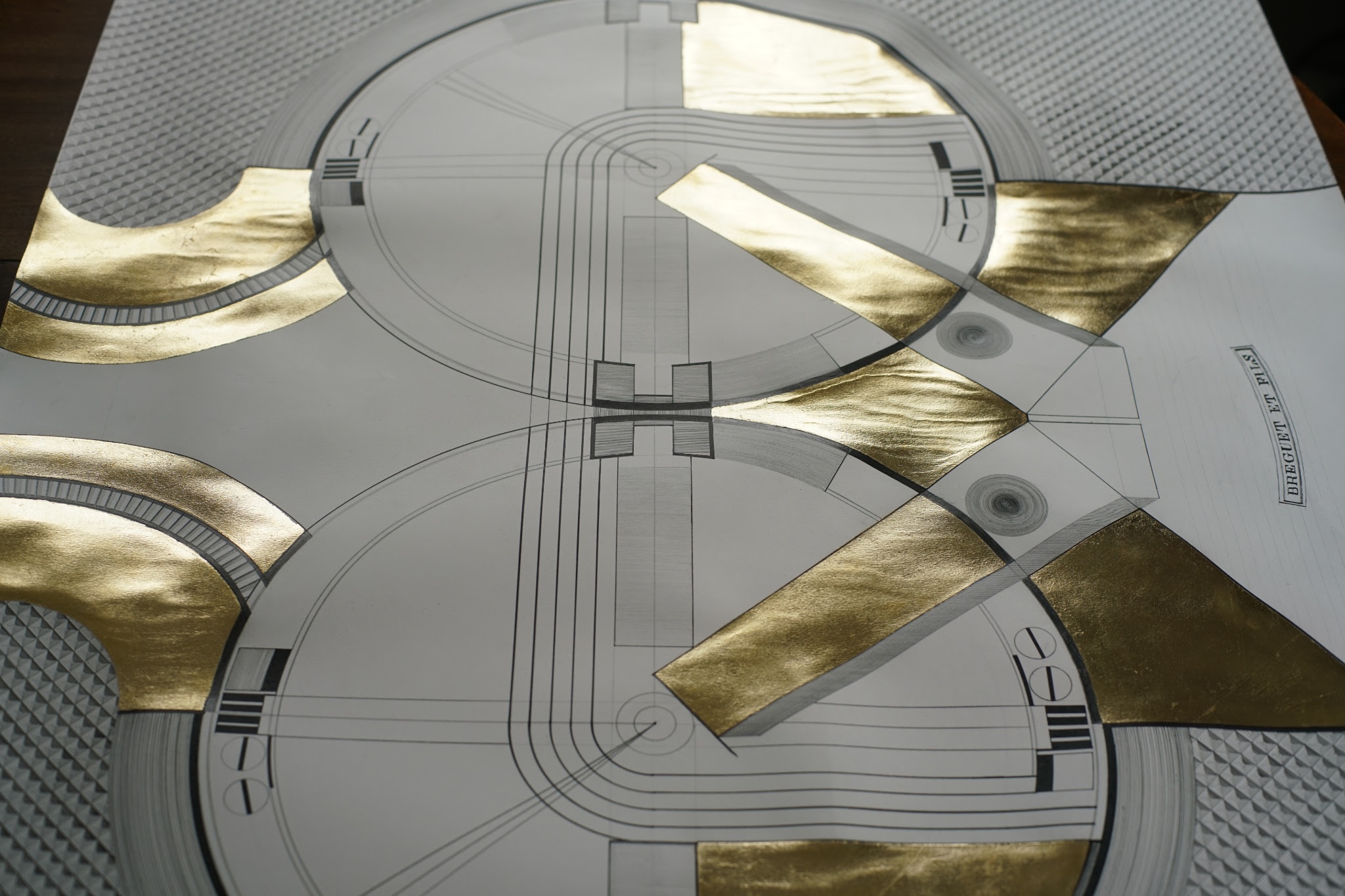 TimeOut - A completed drawing (almost). Tribute to Breguet's Resonance ...