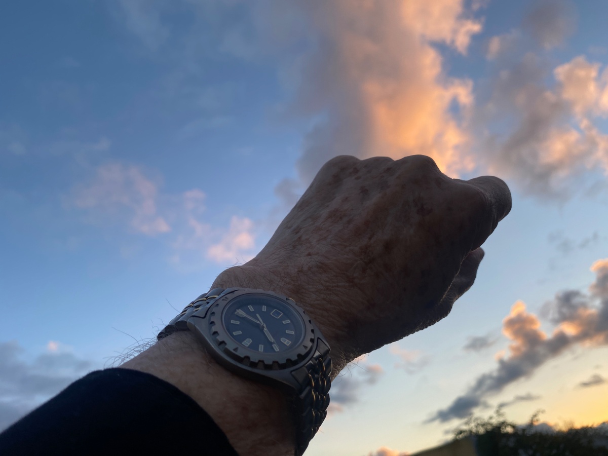 TimeOut - Short walk this morning