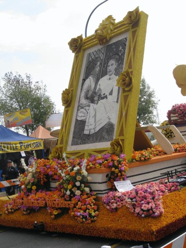 TimeOut - Rose Parade Floats on Display