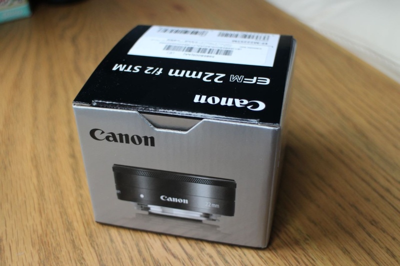 TimeOut - New 22mm Canon lens just arrived....