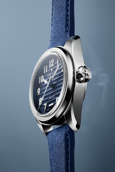 Zenith - Zenith releases a blue version of the 2023 Pilot collection ...