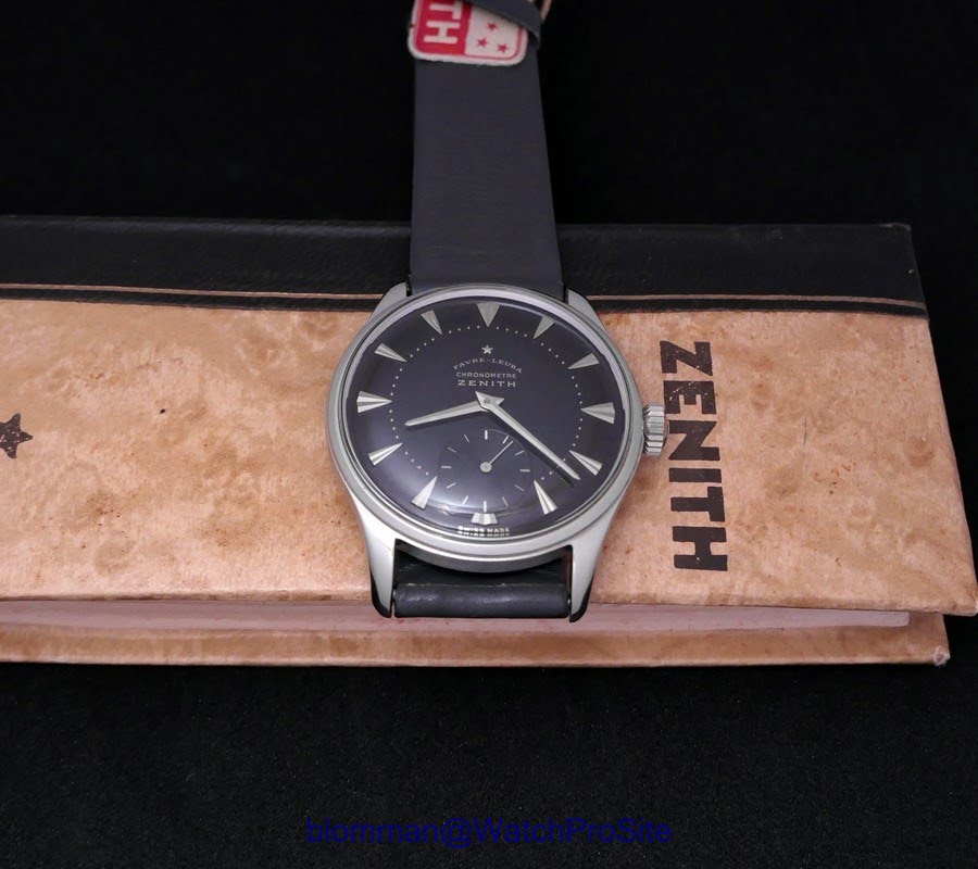 Zenith - While we are talking about Zenith Calibre 135...