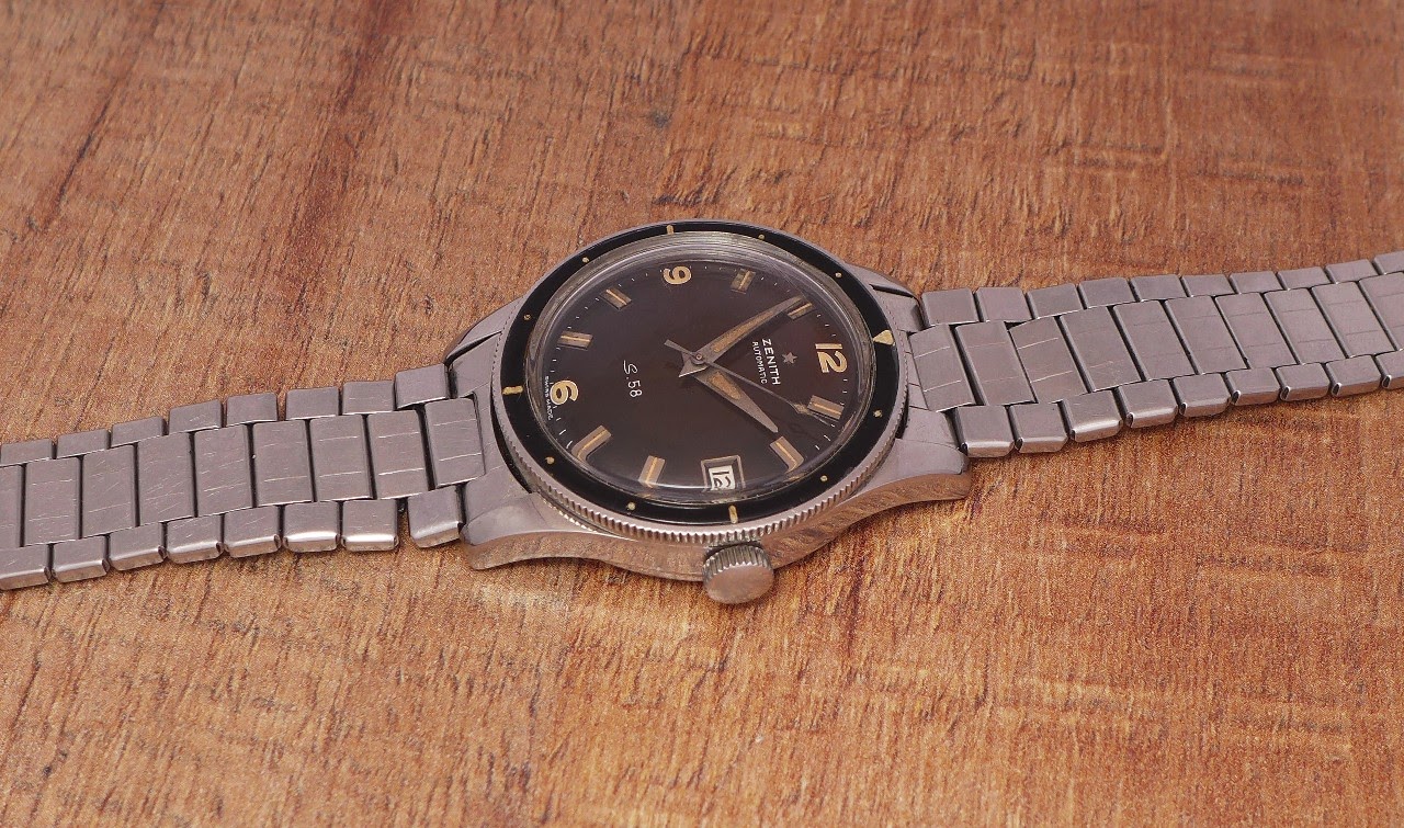 Zenith - Zenith S 58 automatic Chocolate dial.
