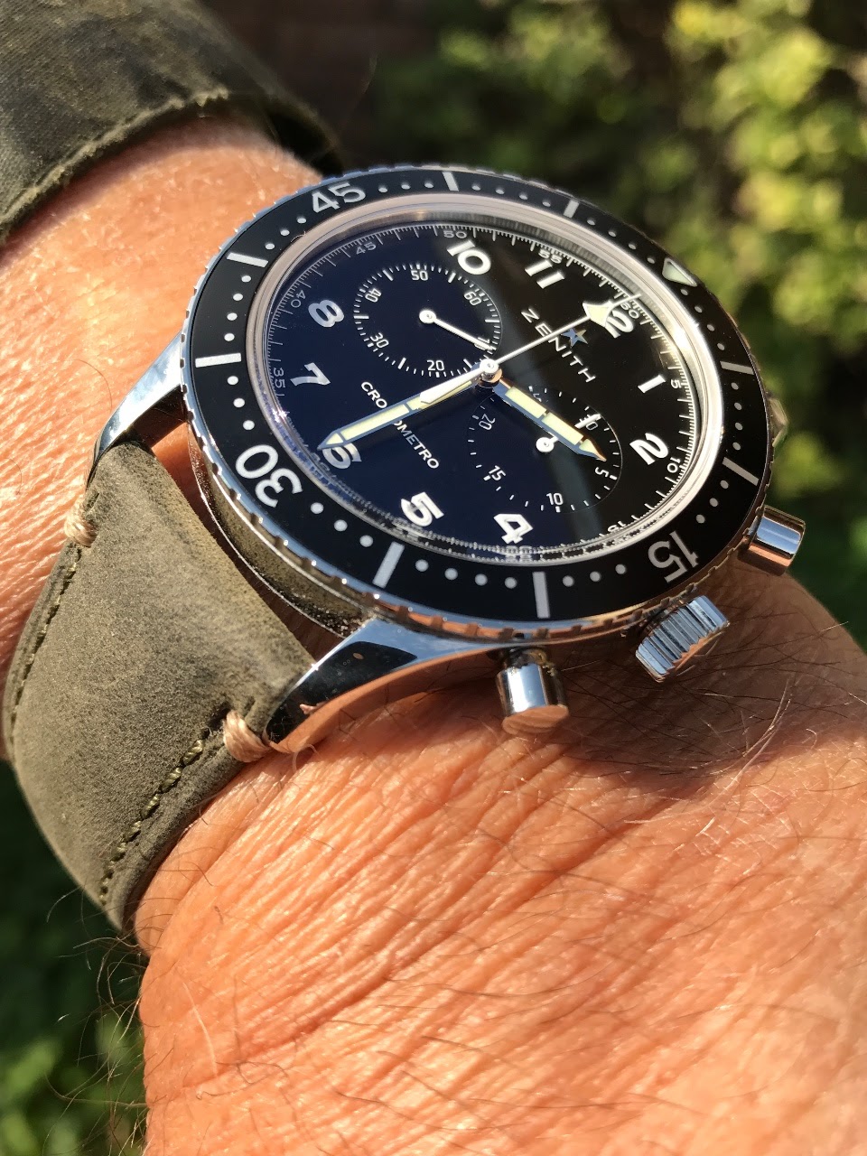 Zenith - Change of straps on my Zenith CP2...